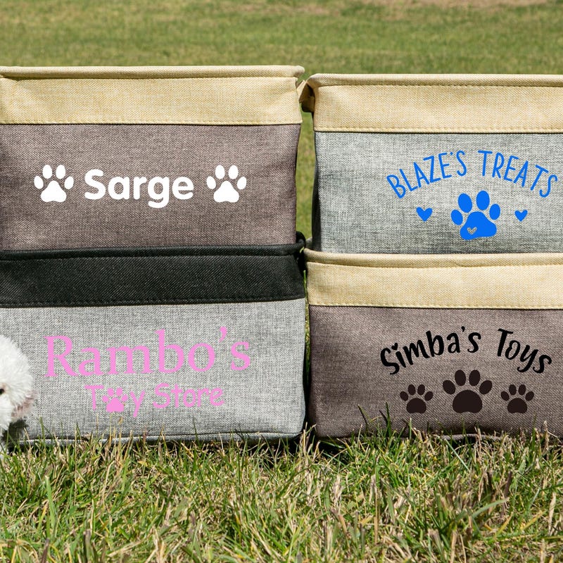 Dog Toy Basket - Etsy