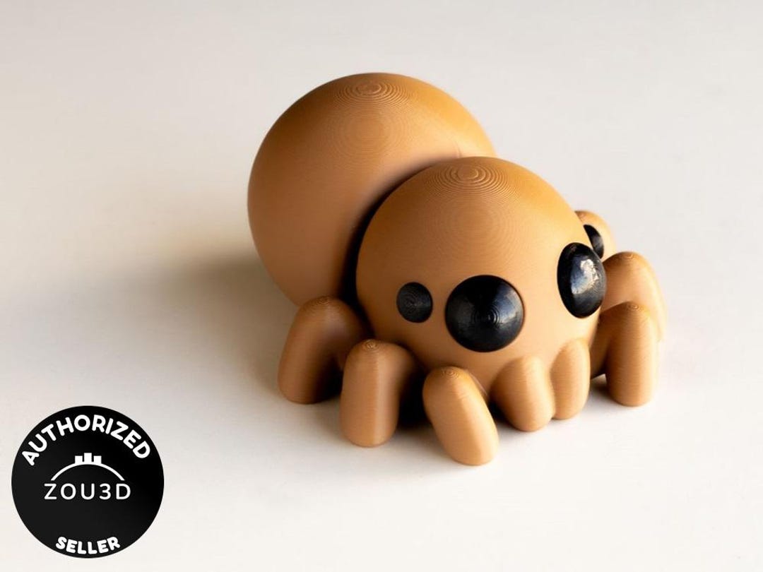 Zou3d Baby Spider Fidget Keychain Charm - Etsy