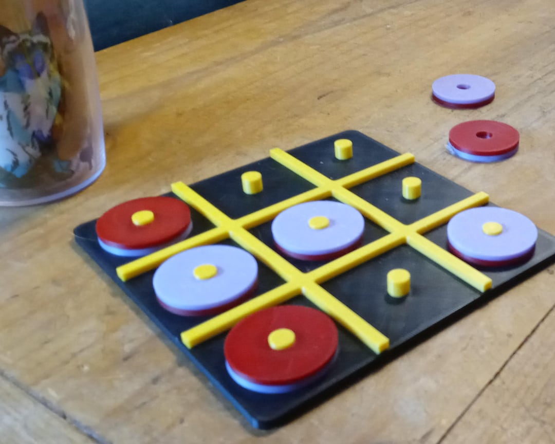 Custom Tic Tac Toe Board. Great for Travel. - Etsy
