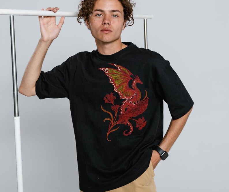 Dragon Embroidery Design, Flying Dragon Embroidery, Dragon Design, Neon ...