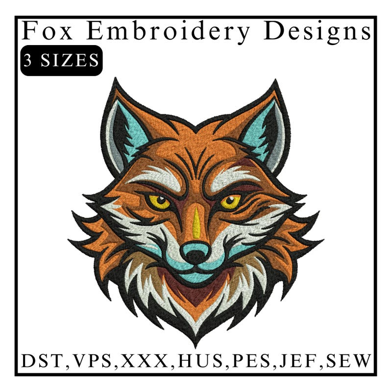 Fox Head Pattern - Etsy