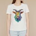 Goat Embroidery Design, Goat Mini Embroidery, Goat Design, Farm Animals ...