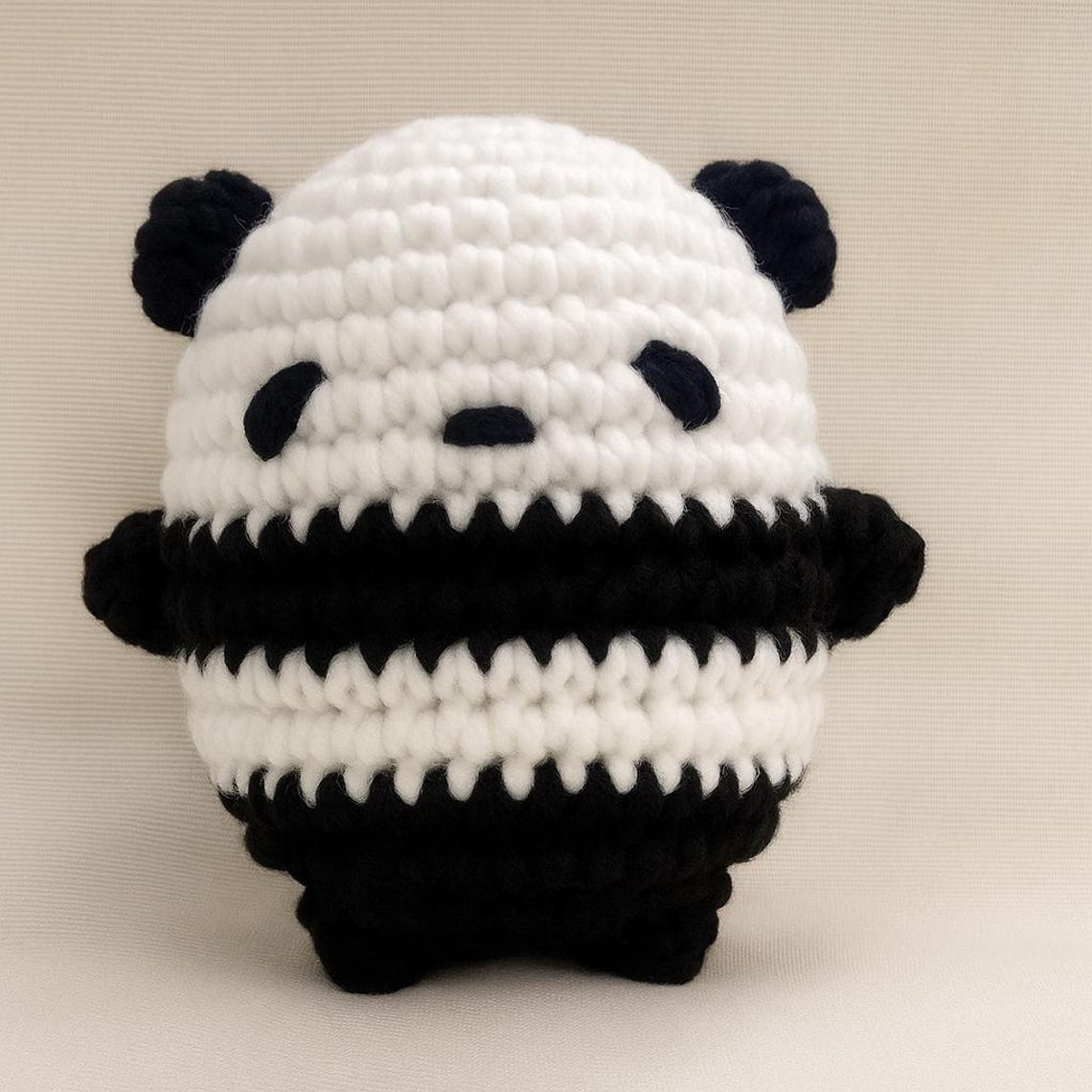 Baby Panda Crochet Pattern: Beginner Amigurumi Plush (PDF Download ...