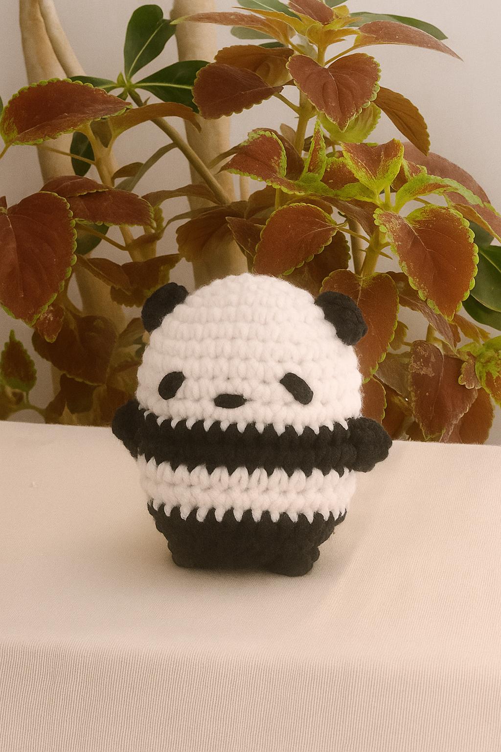 Baby Panda Crochet Pattern: Beginner Amigurumi Plush (PDF Download, 5 ...