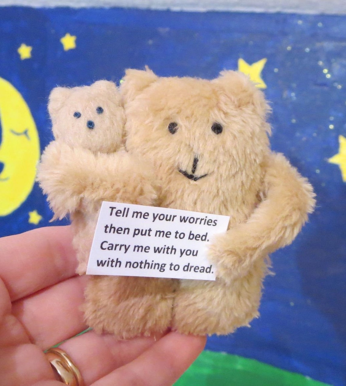 Worry Monster, Plush Stuffed Animal , for Anxiety Plushie , Handmade ...