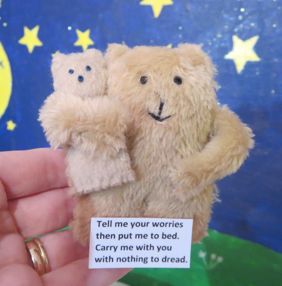 Worry Monster, Plush Stuffed Animal , for Anxiety Plushie , Handmade ...