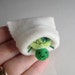 Turtle Stuffed Animal Miniature Felt Plush Playset blue Tie Dye turtle ...