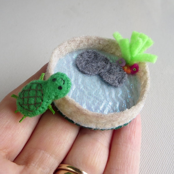Felt Turtle - Etsy