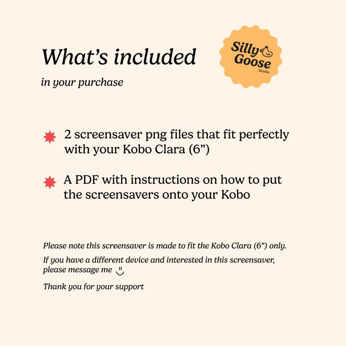 Kobo Screensaver Silly Goose, Funny Book Wallpaper, Cute Lockscreen ...