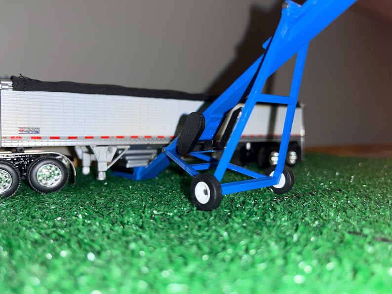 1/64 Blue Unload Auger 35 Foot - Etsy