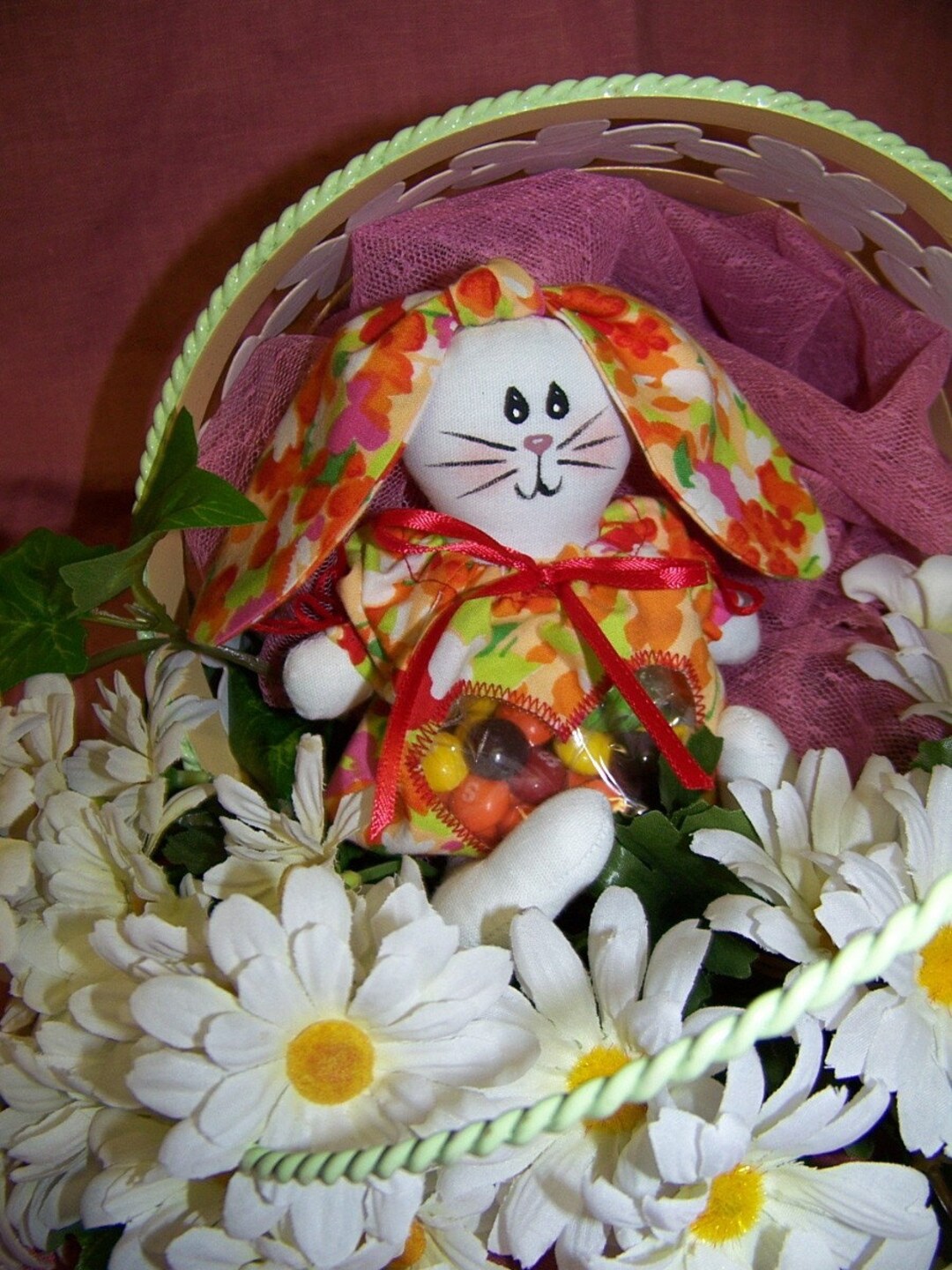 Floppy Eared Bunny Candy Bag PDF Pattern, Instant Download, Childs ...