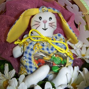 Floppy Eared Bunny Candy Bag PDF Pattern, Instant Download, Childs ...