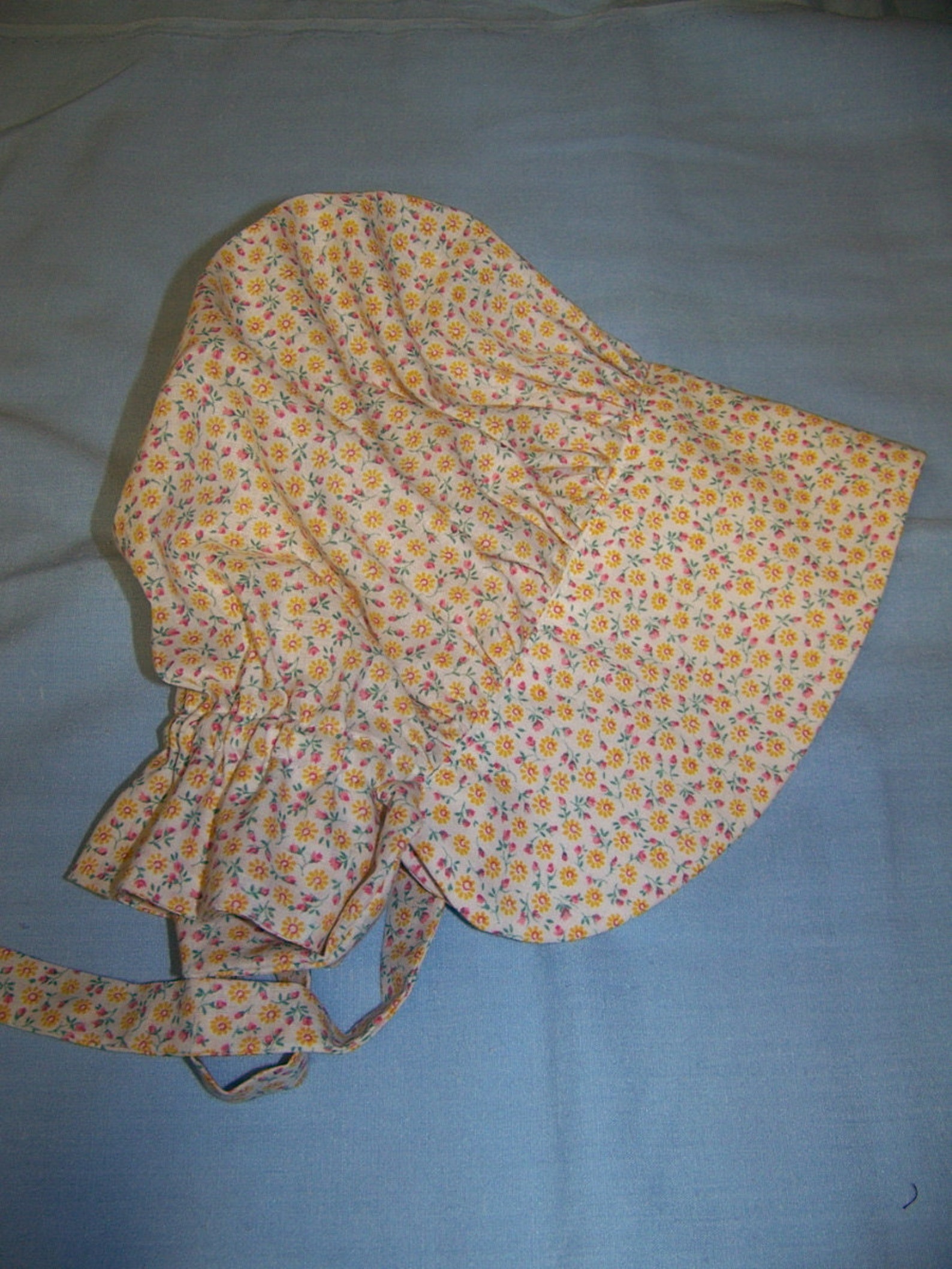 Prairie Bonnet Pdf Pattern and Tutorial Sizes 7 to 11 Years - Etsy