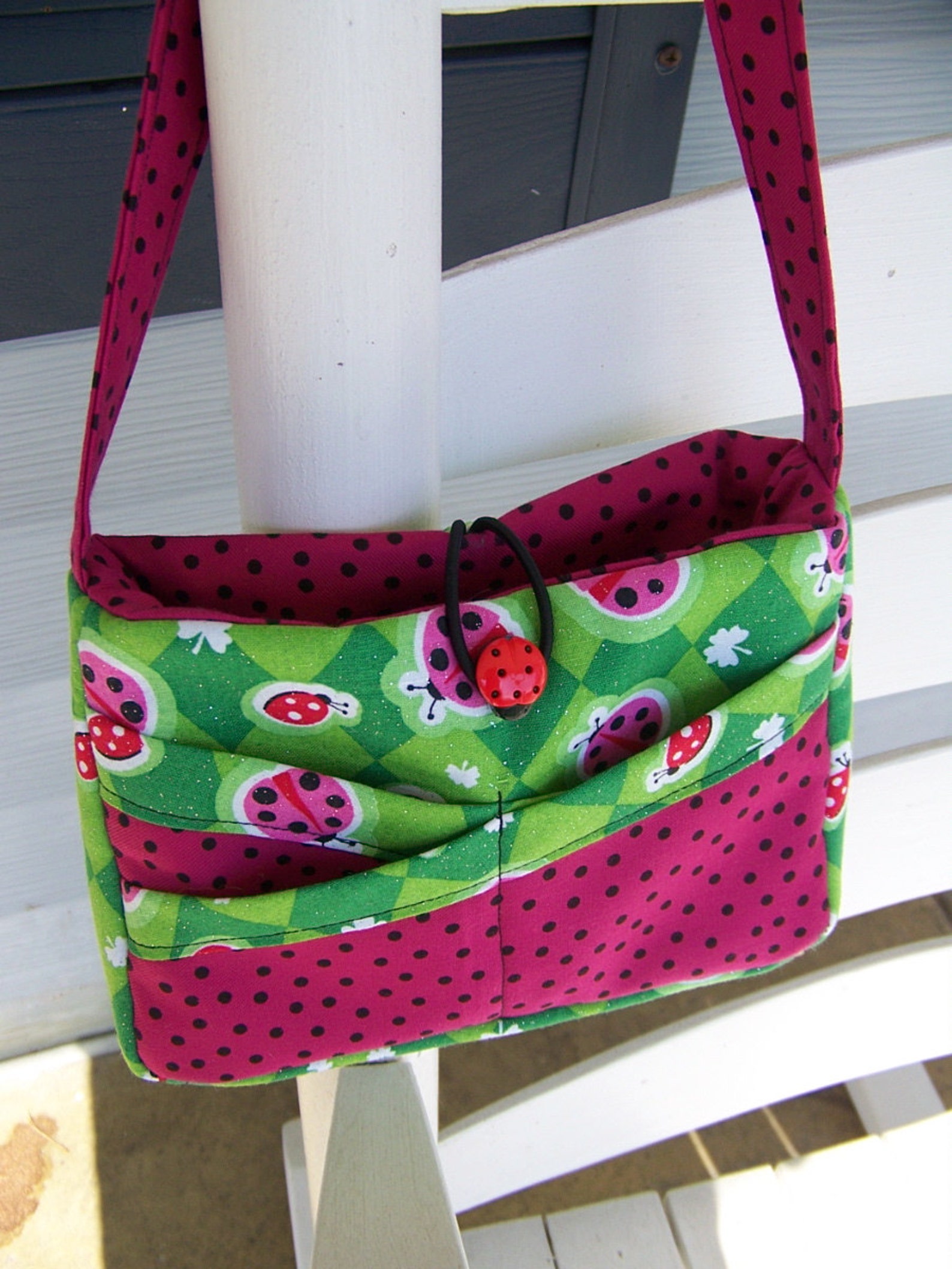 Child's Ladybug Purse-easy Sewing Pdf Pattern and Tutorial - Etsy