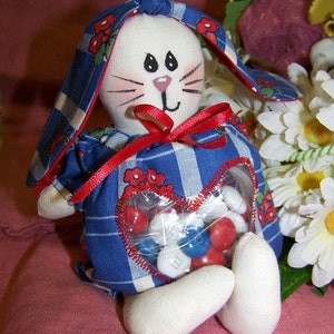 Floppy Eared Bunny Candy Bag PDF Pattern, Instant Download, Childs ...