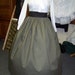 Colonial Costume,civil War,victorian,costume Long Drawstring SKIRT and ...