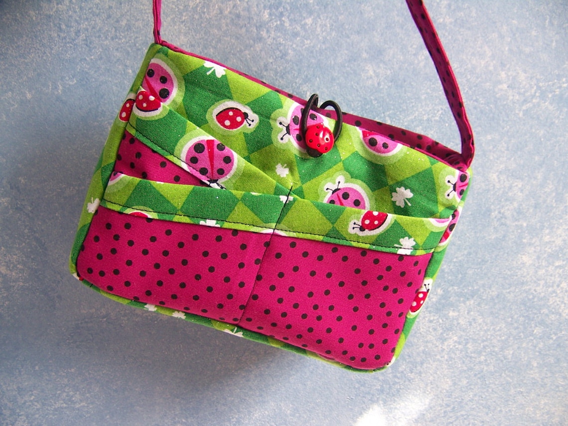 Child's Ladybug Purse-easy Sewing Pdf Pattern and Tutorial - Etsy