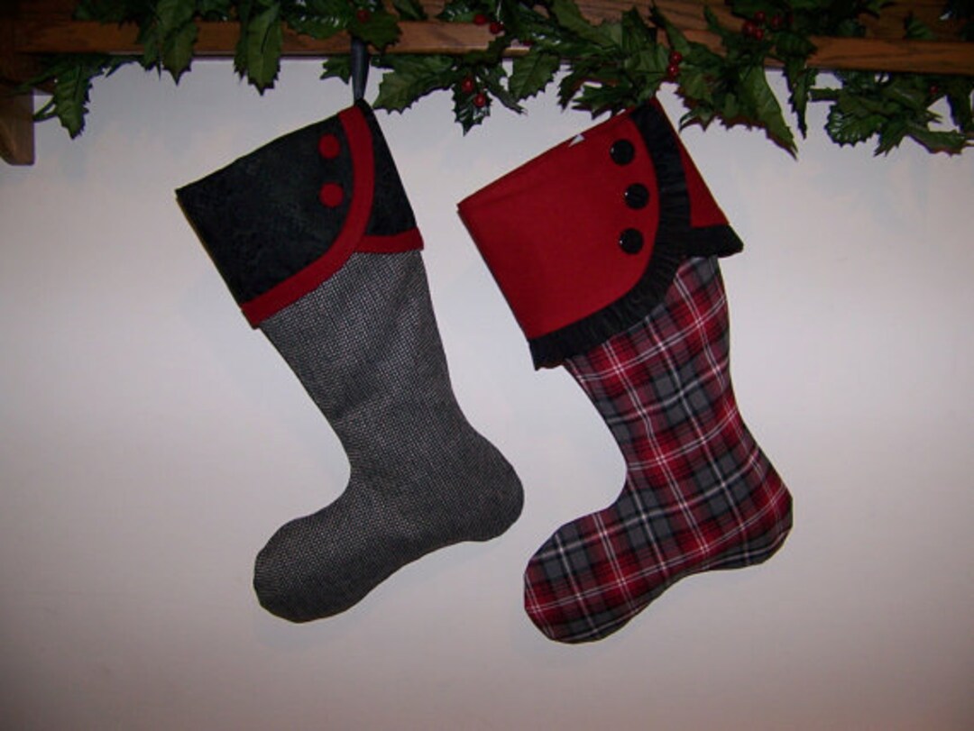 Christmas Stocking Pdf Pattern and Tutorial Easy Pattern Immediate ...