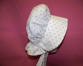 Baby Prairie Bonnet Pdf Pattern and Tutorial Sizes 1 to 3 Years Instant ...