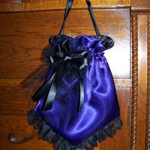 Civil War Reticule for Reenactors Victorian Ladies Draw String Purse ...
