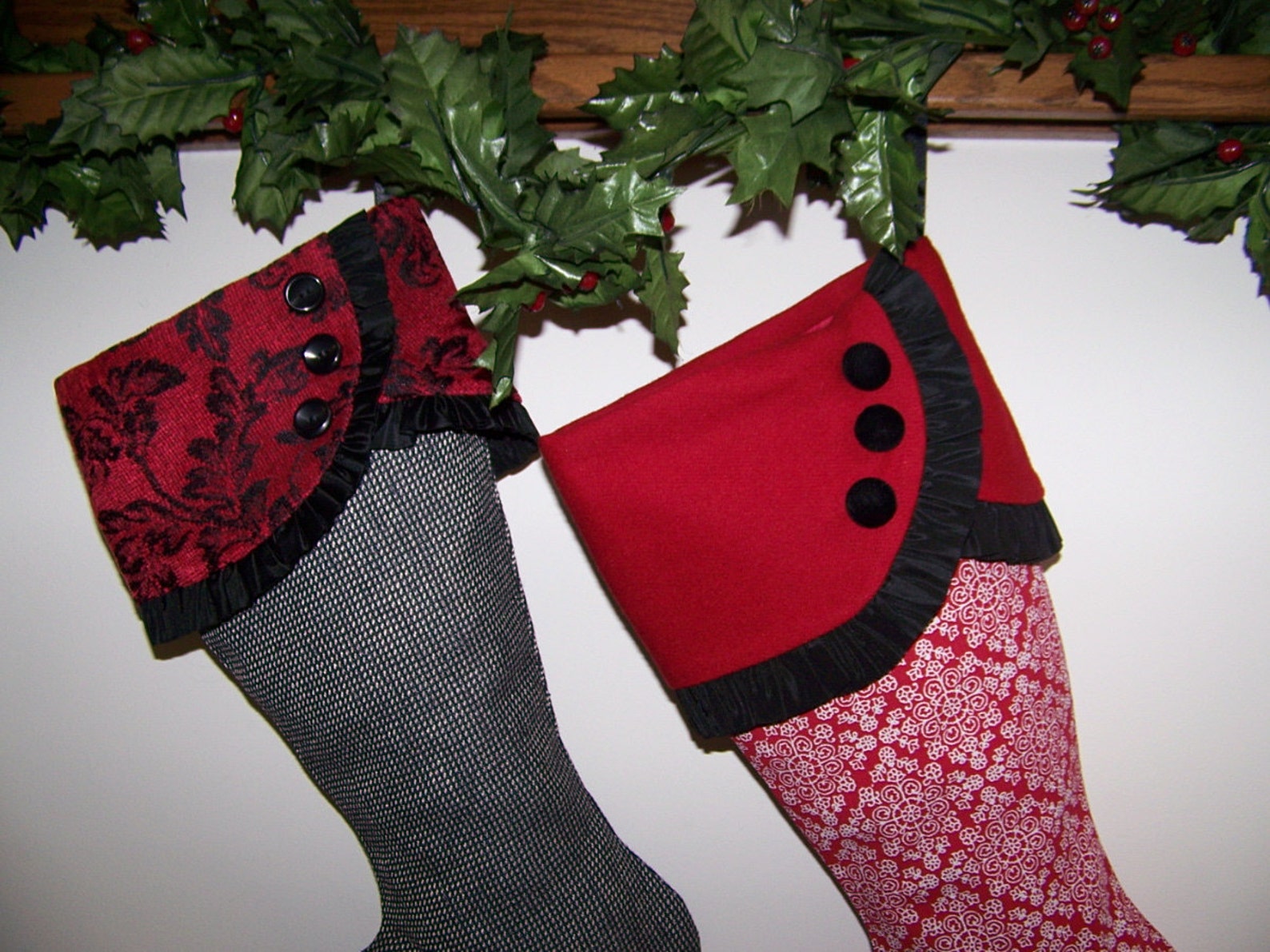 Christmas Stocking Pdf Pattern and Tutorial Easy Pattern | Etsy