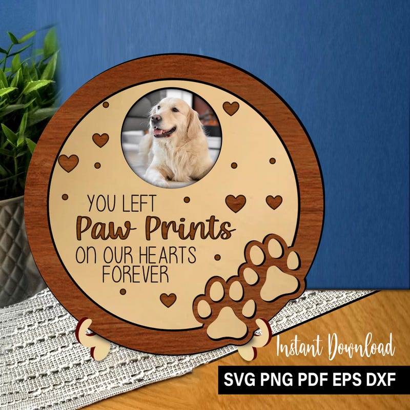 Dog Memorial Svg - Etsy