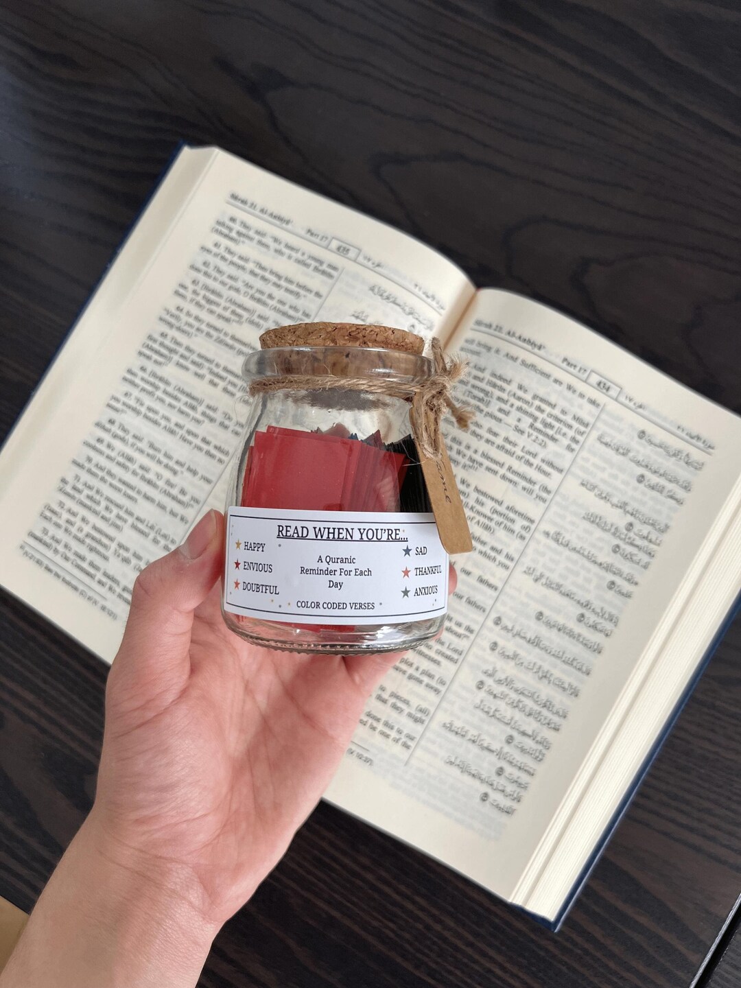 The Hikmah Jar | Islamic Reminders | Gift for Friendship Wedding ...