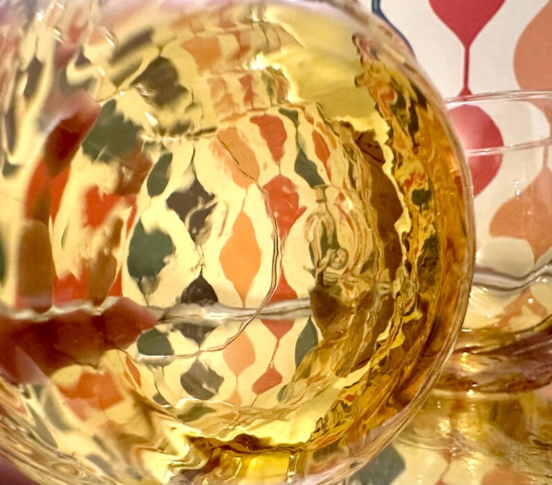 Libbey Amber Roly Poly Glasses- Set of 6 - Etsy