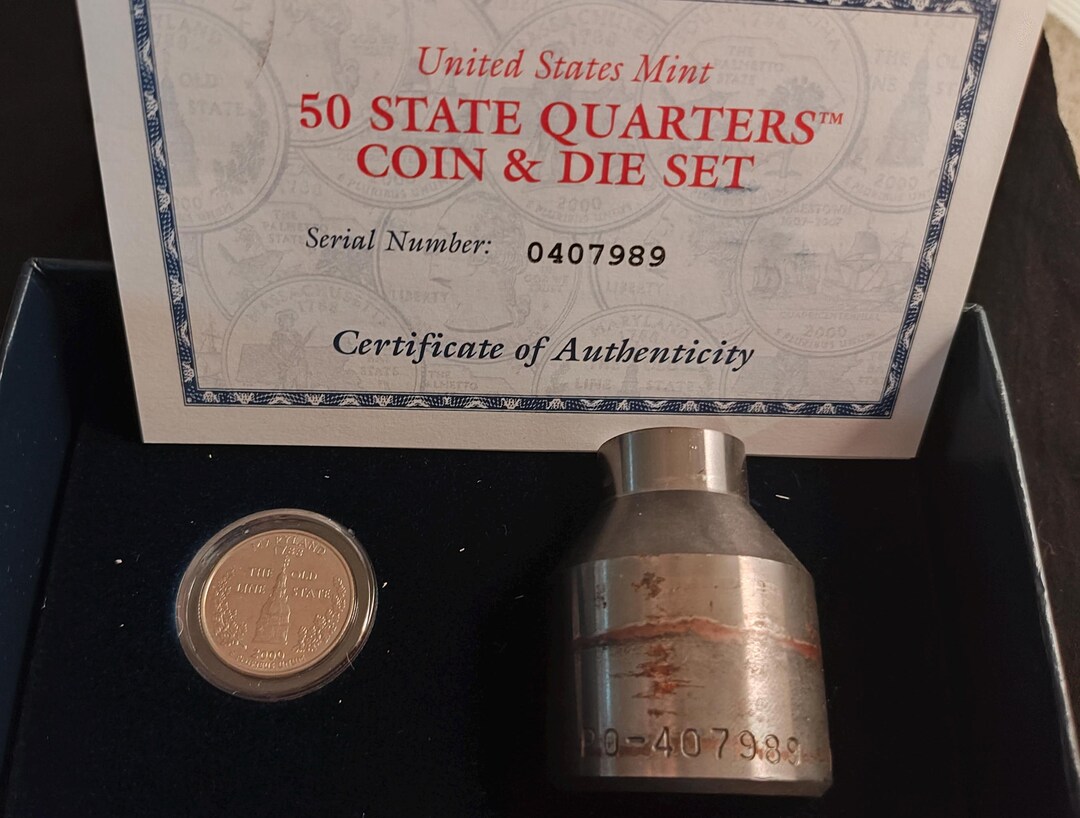 Absolutely Unique! Official US Mint Coin-and-die Collector's Set, 50 ...