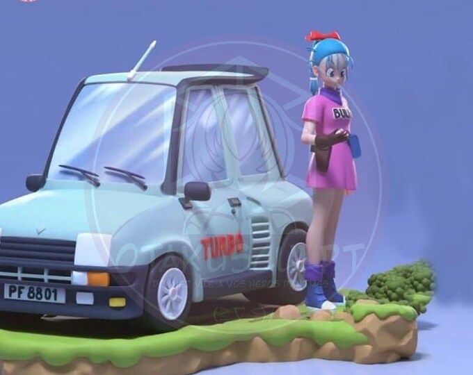 3D Printable Models (STL) Collection - Dragon Ball Series - Bulma - Etsy
