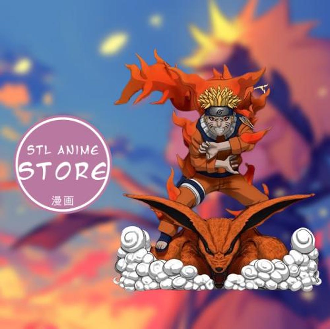 Naruto Series Collection of 3D Printable Models STL: Naruto Sculpture ...