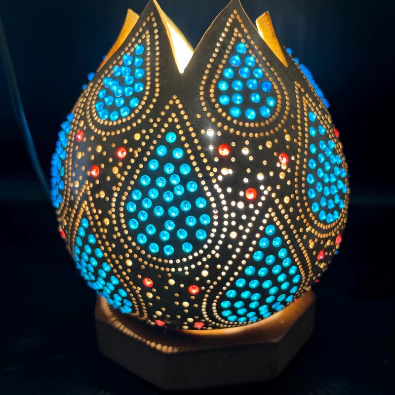 Gourd Lamp - Etsy