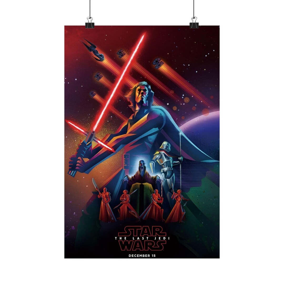 Star Wars Poster, Home Decoration , Movie Decoration , Interior Design ...