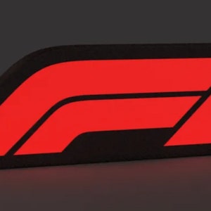 F1 Logo Lightbox Wallart - Etsy