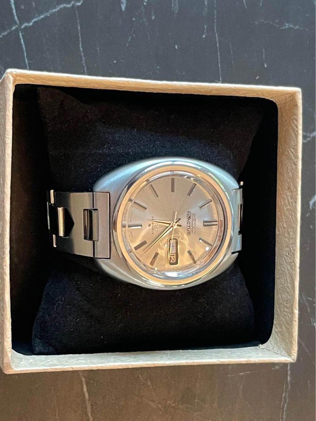 Seiko 5 Actus SS 23 Jewels Day Date Automatic Watch - Etsy