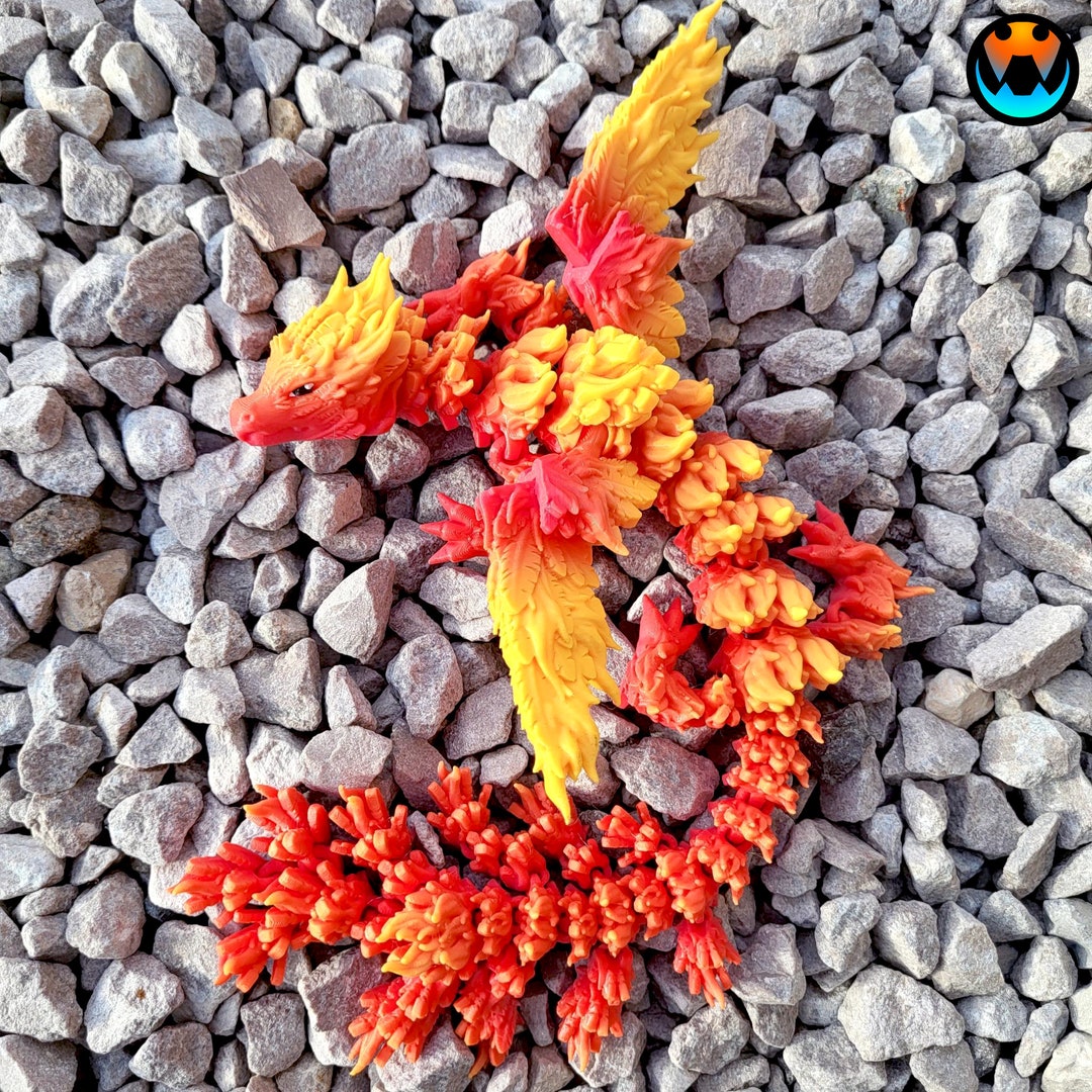 Flexi Phoenix Dragon - Etsy