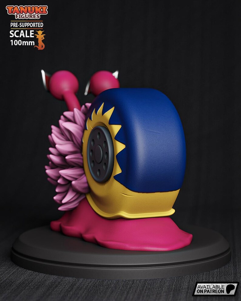 Den Den Mushi - One Piece - Tanuki Figures- Unpainted Gray Resin - Etsy