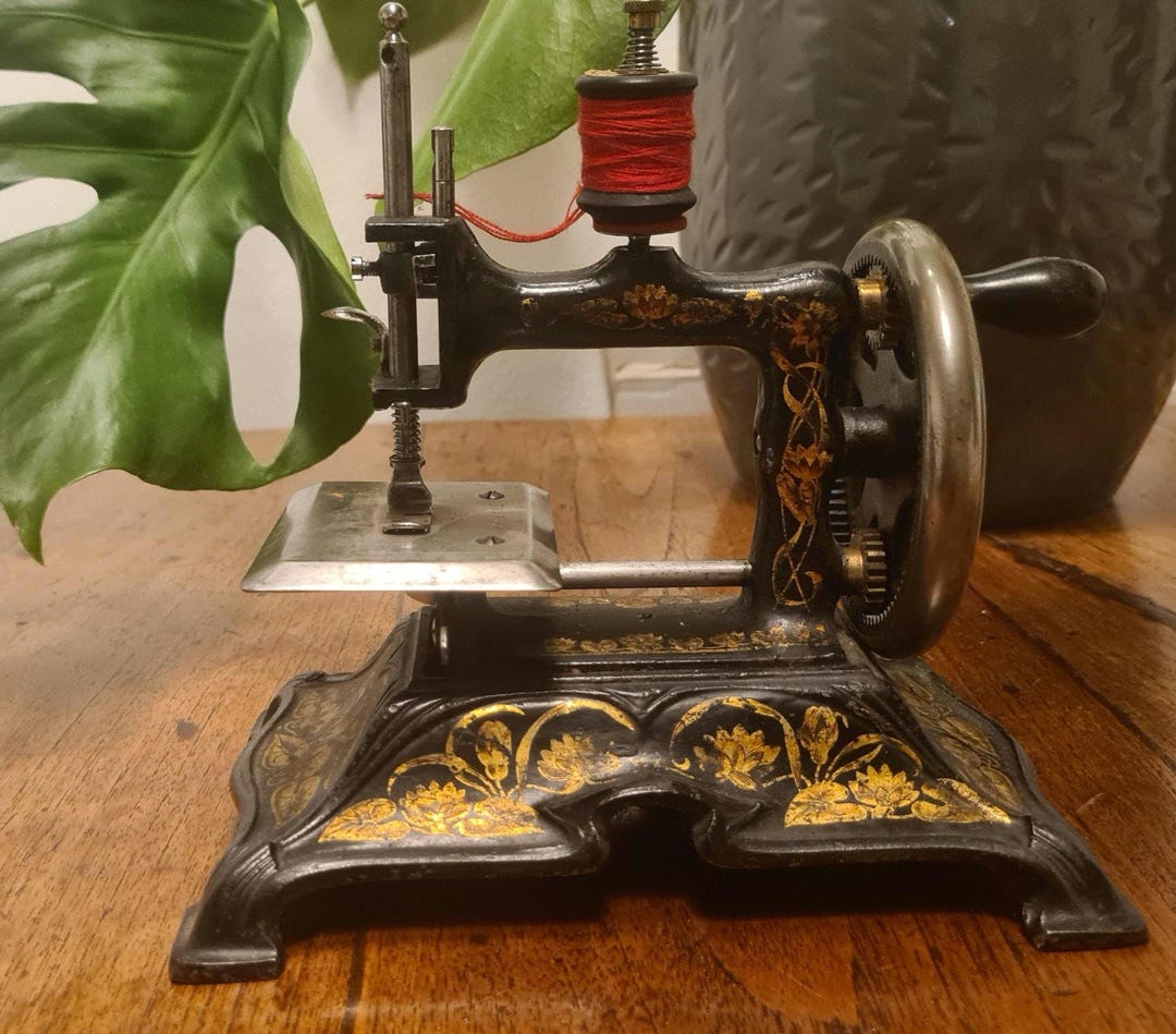 FW Müller Children's Sewing Machine Berlin 1910 - Etsy