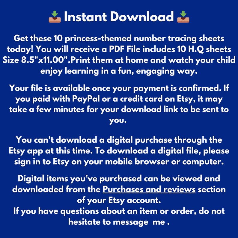 Princess-themed Number Tracing Worksheets 1-10 | Fun Educational ...