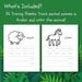 84 Arabic Animal Learning Sheets | Tracing, Coloring & Matching ...