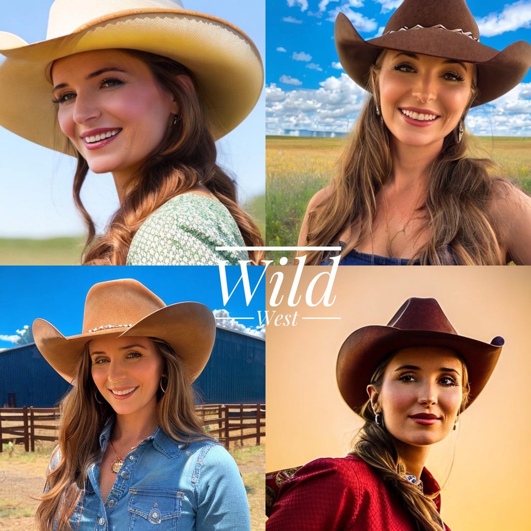Custom AI Wild West Photos - Etsy