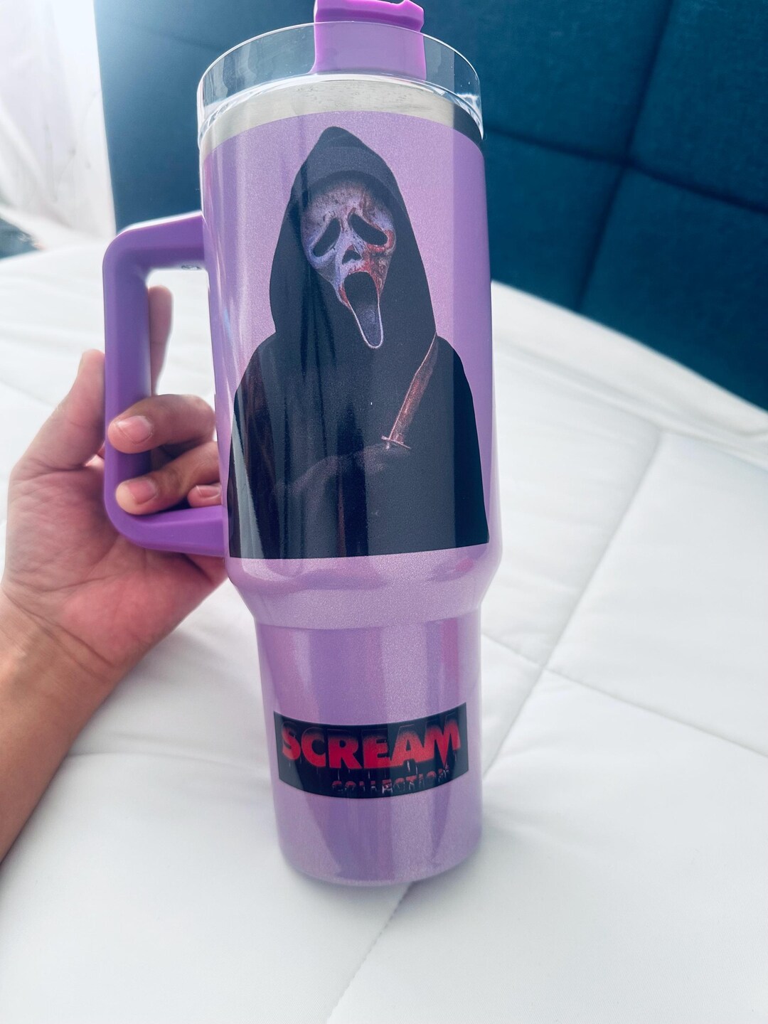 Scream Horror Custom Tumbler 40oz - Etsy