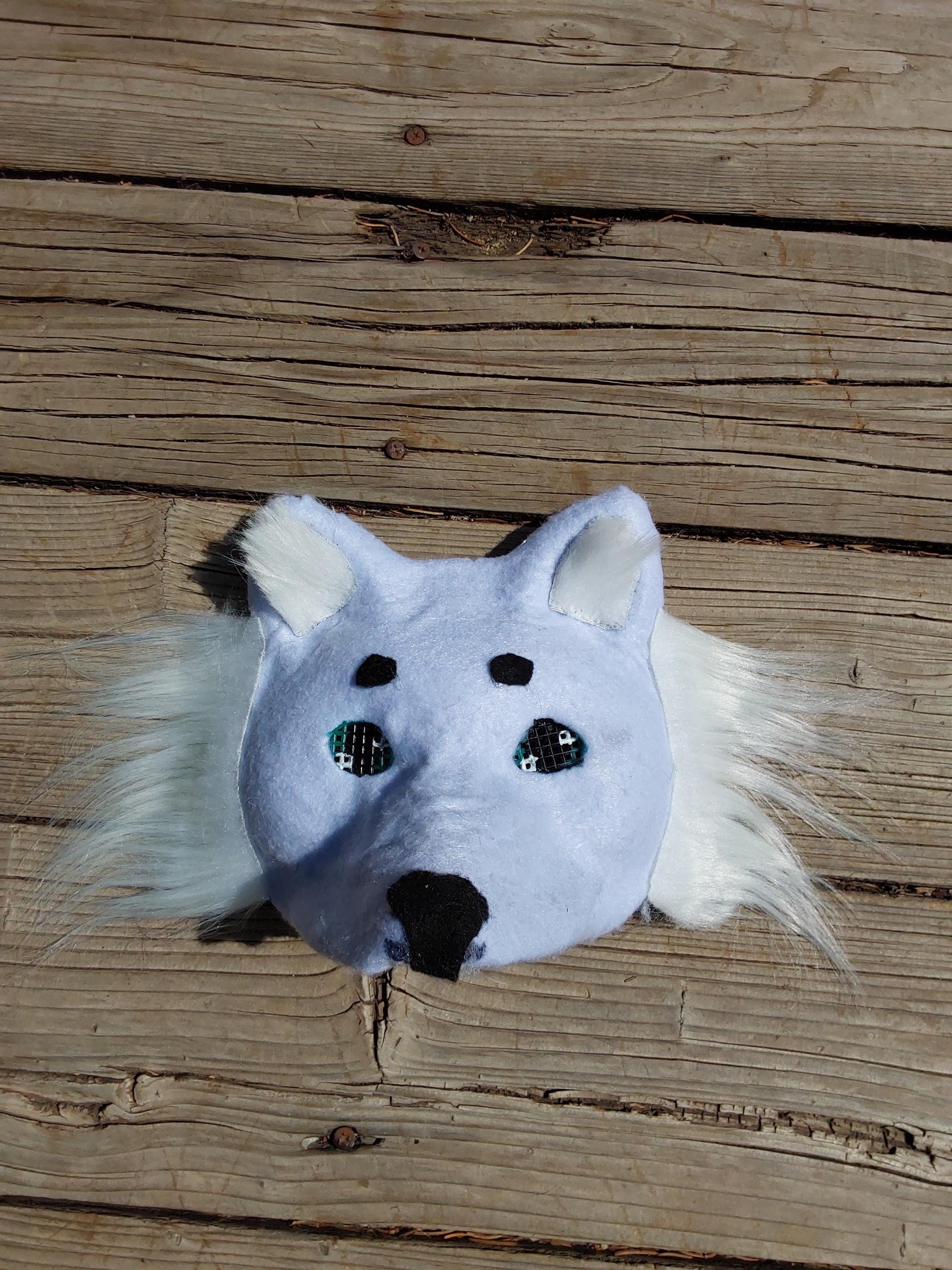 Therian Arctic Wolf/fox Mask - Etsy