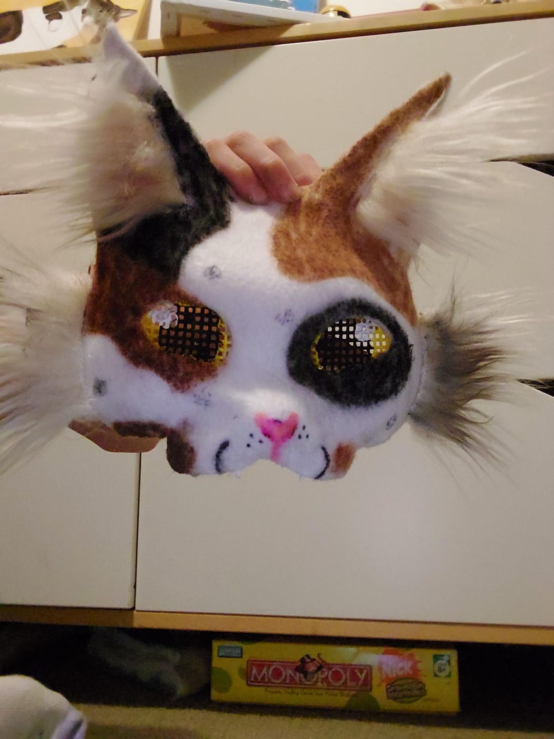 Cute Calico Cat Therian Mask - Etsy