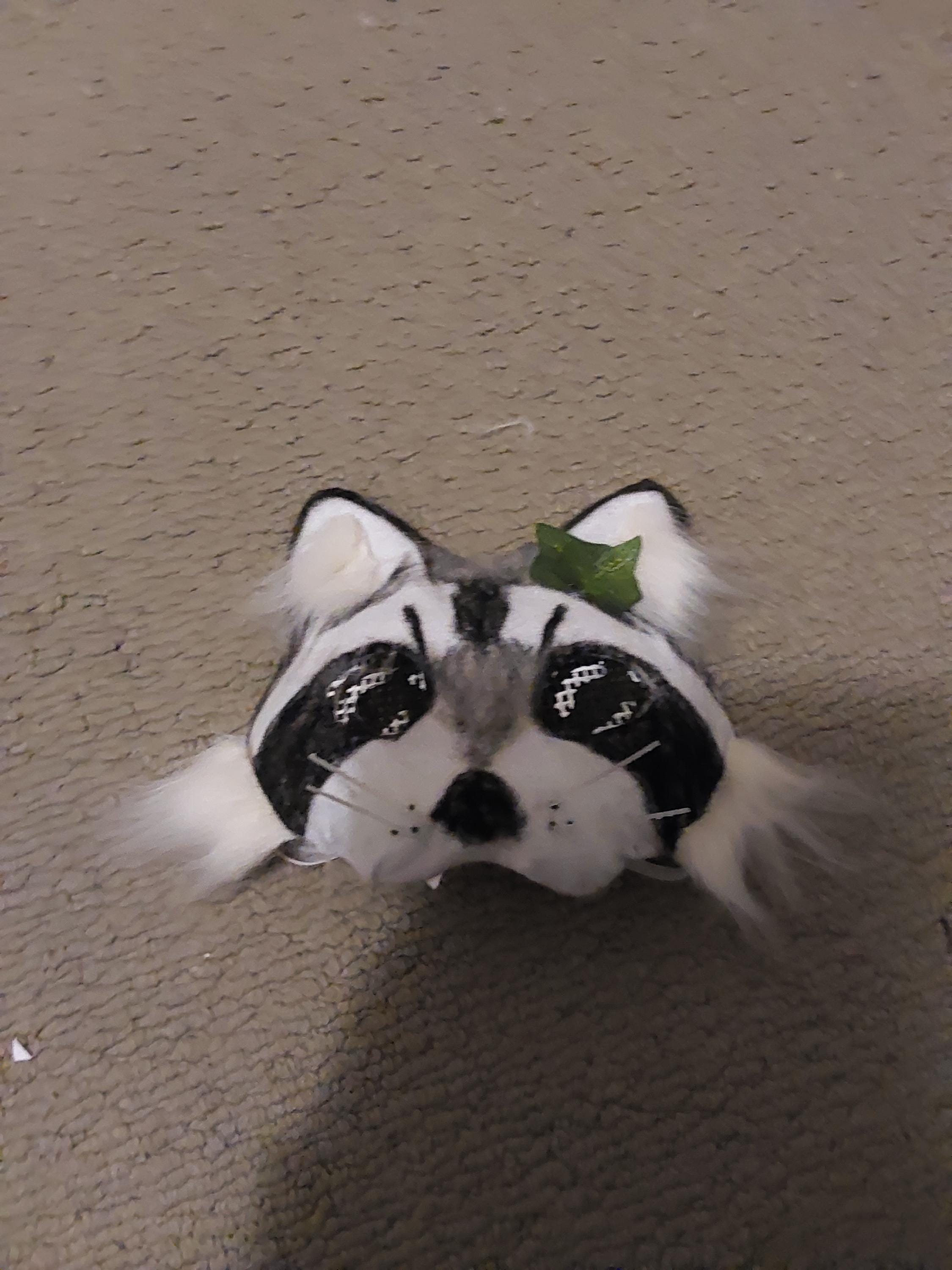 Raccoon Therian Mask - Etsy