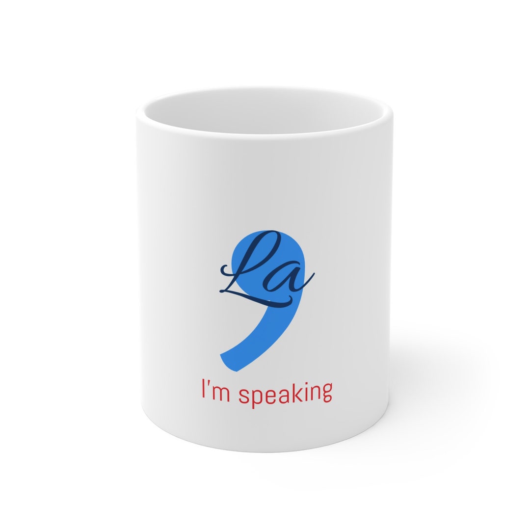 Mug, Kamala Harris I'm Speaking, Komma La 11oz Political Activist Gift ...