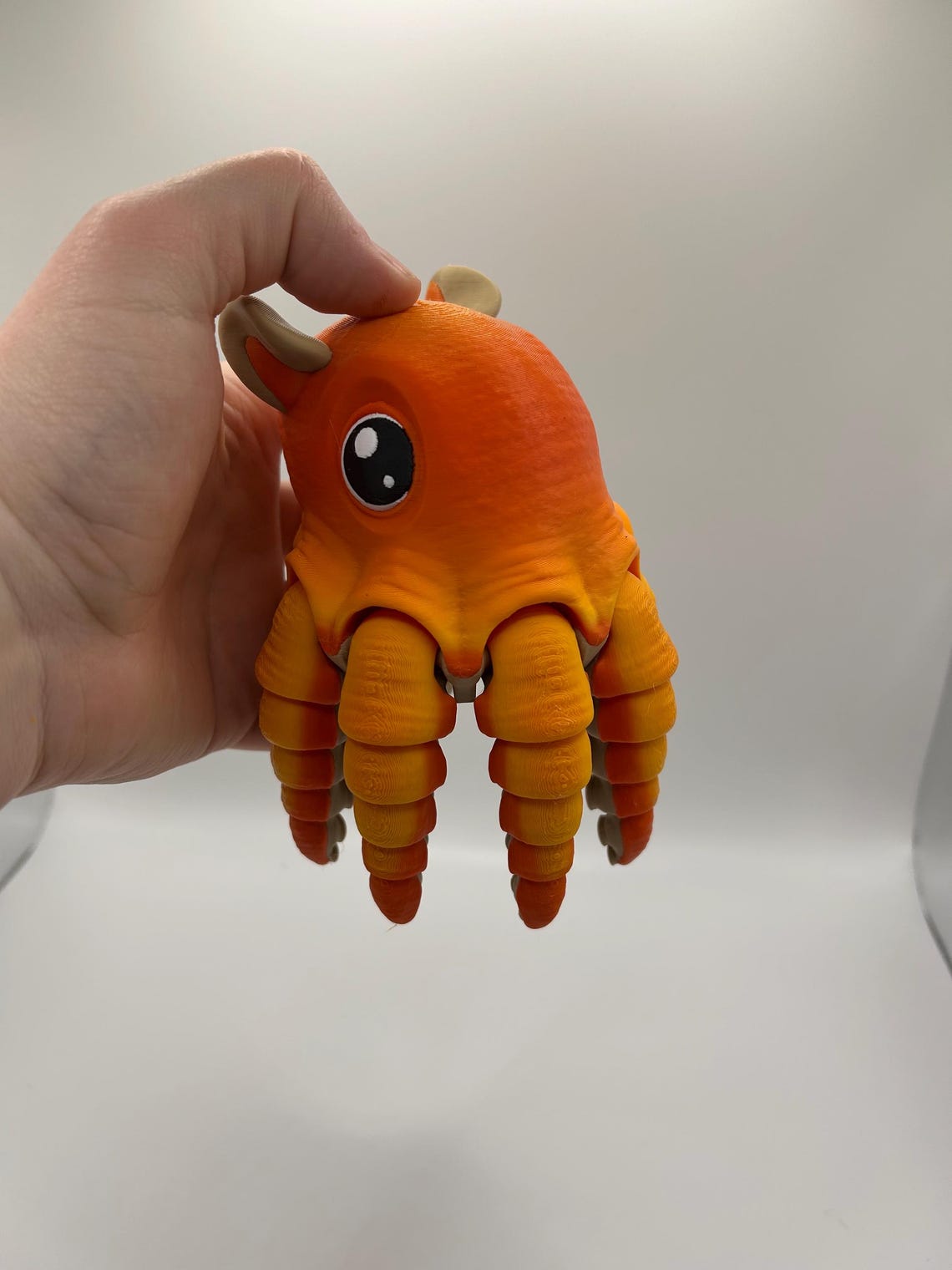 Flapjack Octopus 3D Printed Articulated Fidget Toy Desk Pet - Etsy