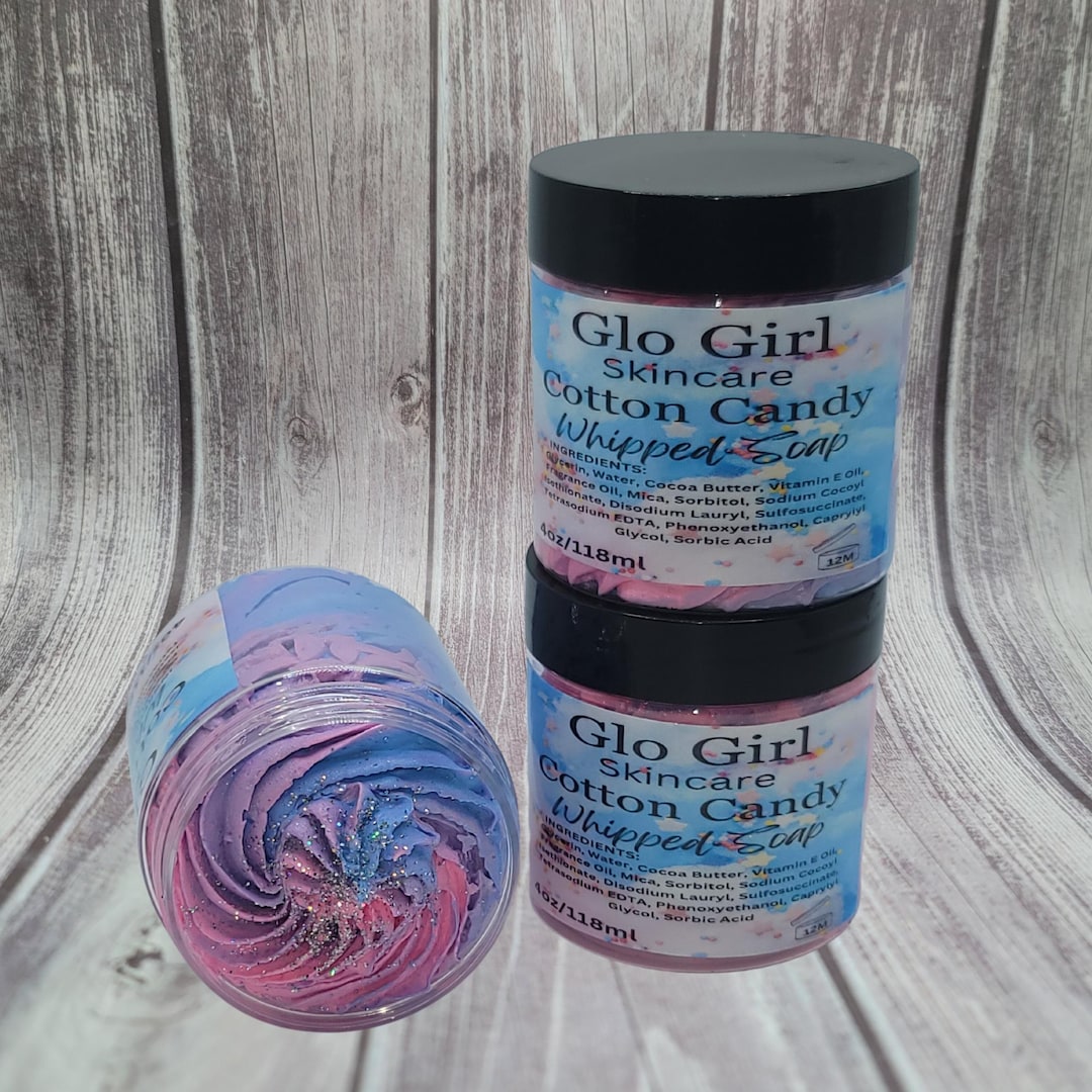 Cotton Candy Whipped Soap/whipped Soap/soap/handmade Soap/gift for ...