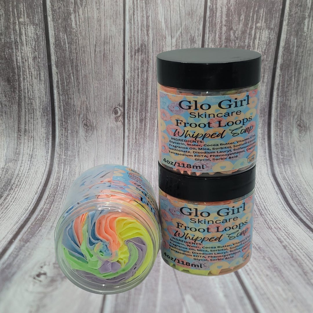 Froot Loops Whipped Soap/whipped Soap/gift for Girls/gift for Women - Etsy