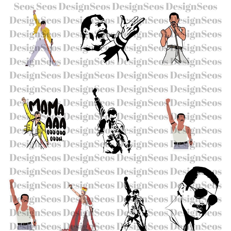 Singer Poster Bundle - Etsy